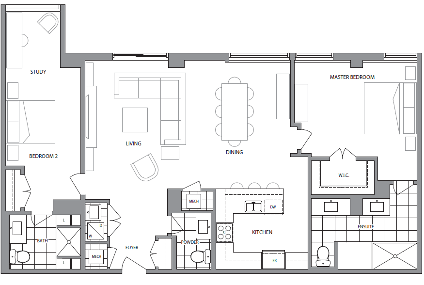 The Benvenuto Toronto Condominium - Suite 108
